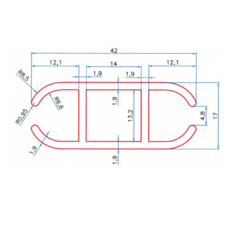 FM profil • LED Centar
